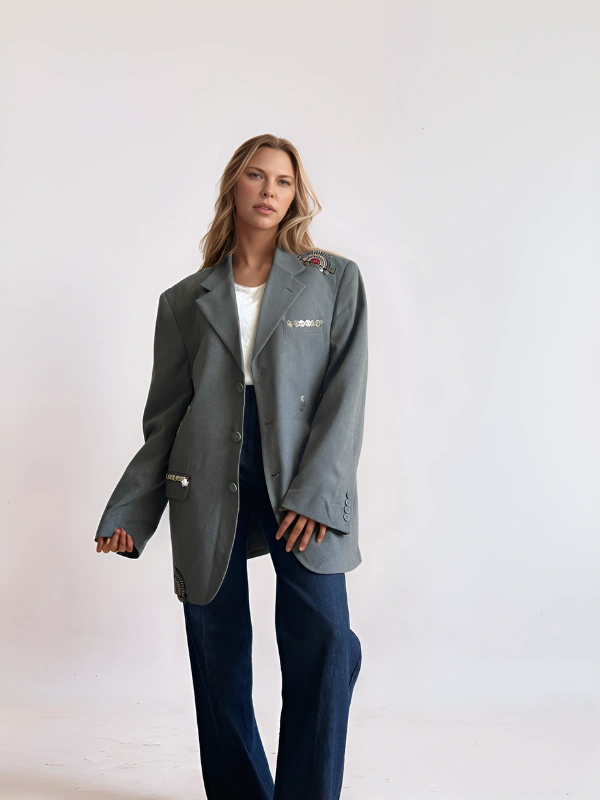 Blazer Trille - ÏRTHY, Moroccan Lifestyle