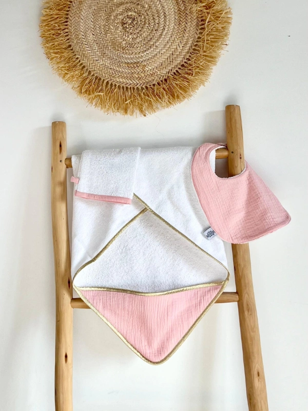 Set Eponge Double Gaze Rose Poudré - ÏRTHY, Moroccan Brands